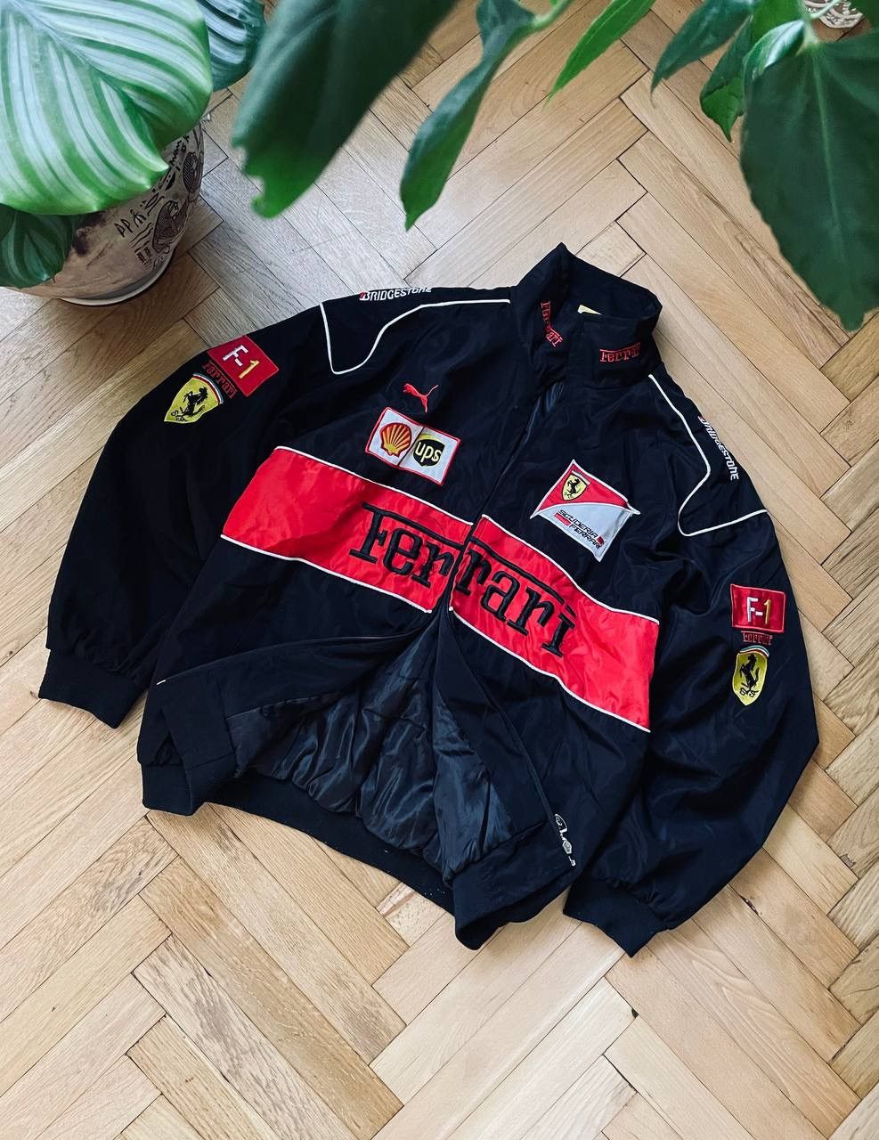 Vintage Vintage Ferrari Racing JACKET SHELL formula 1 | Grailed