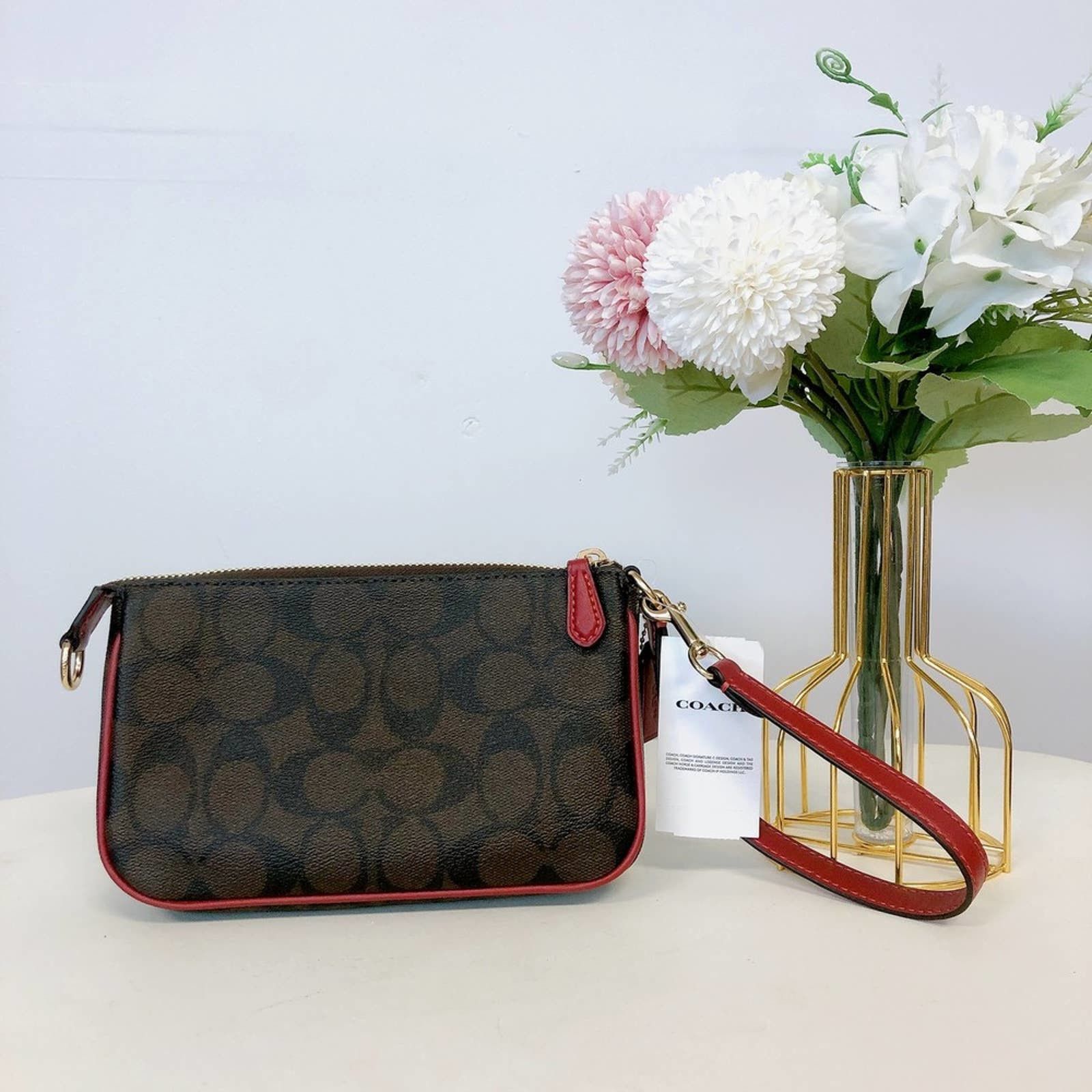 Coach Coach C3308 Nolita 19 In Signature Canvas In Brown 1941 Red | Grailed