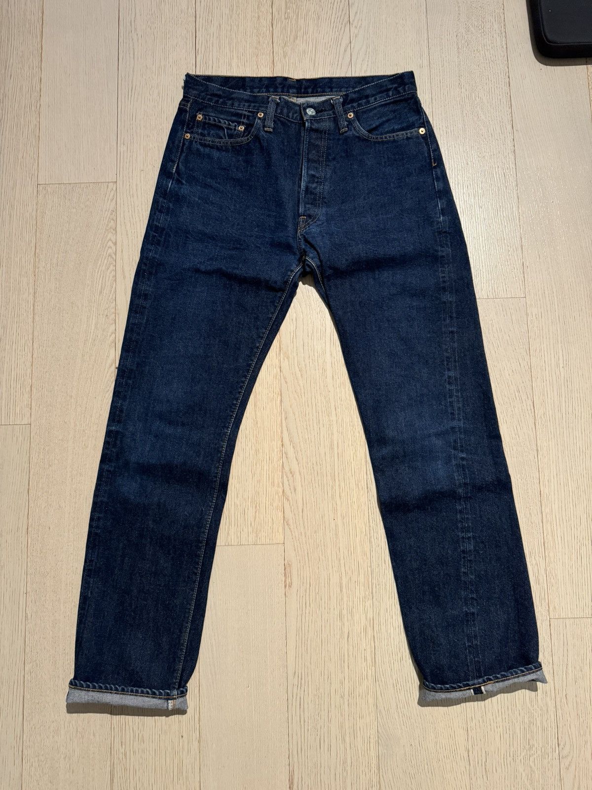 Resolute Resolute 711 Washed Raw Selvedge Denim | Grailed
