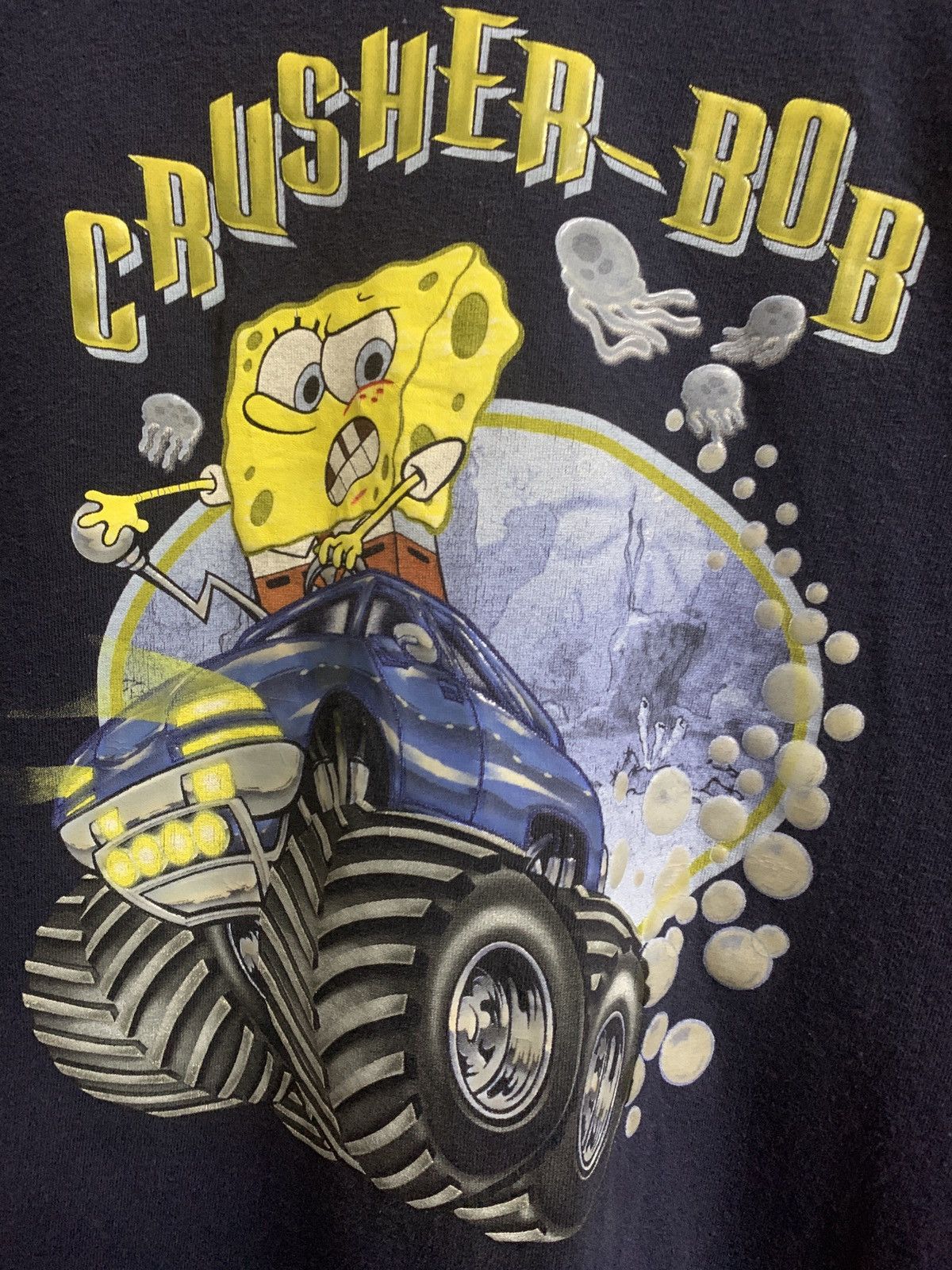 Movie Vintage 2000s Spongebob Crusher Bob Nickelodeon Movie Tshirt ...