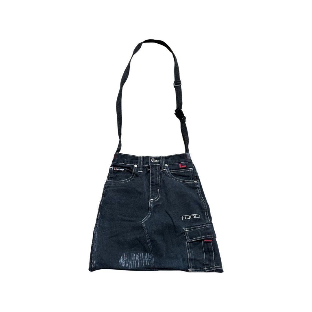 Fubu × Streetwear Custom Fubu Y2K Crossbody Tote Bag Repaired | Grailed