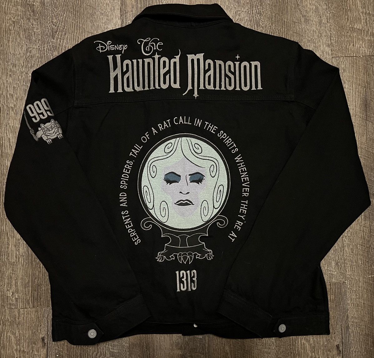 Disney Disney The Haunted Mansion Denim Jacket size XL | Grailed