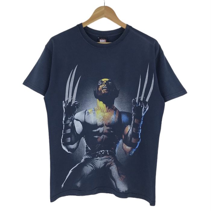 Vintage Vintage X-Men Wolverines Marvel Mad Engine Overprint T Shirt ...