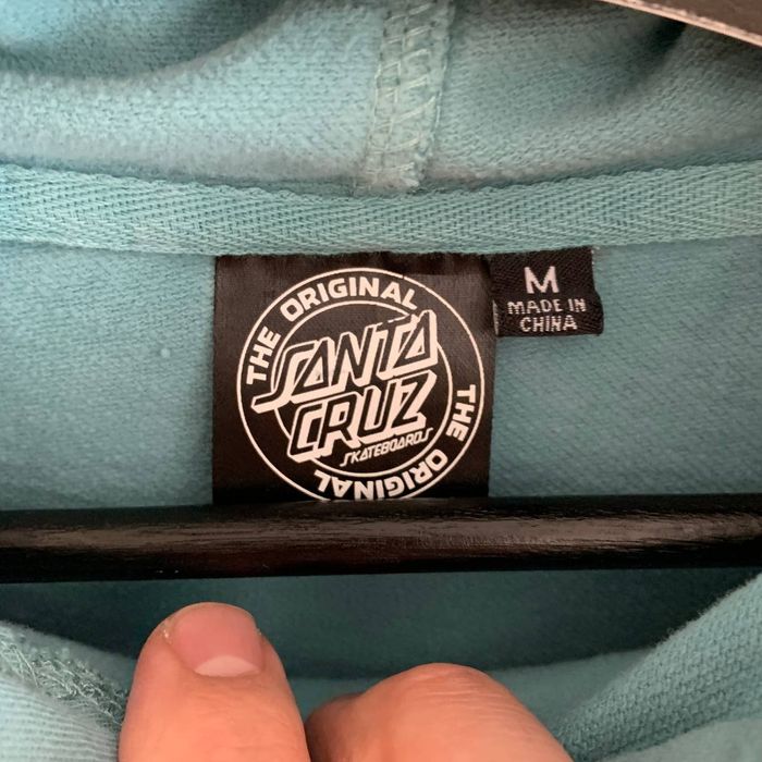 Santa Cruz Santa Cruz Embroidered Logo Hoodie | Grailed