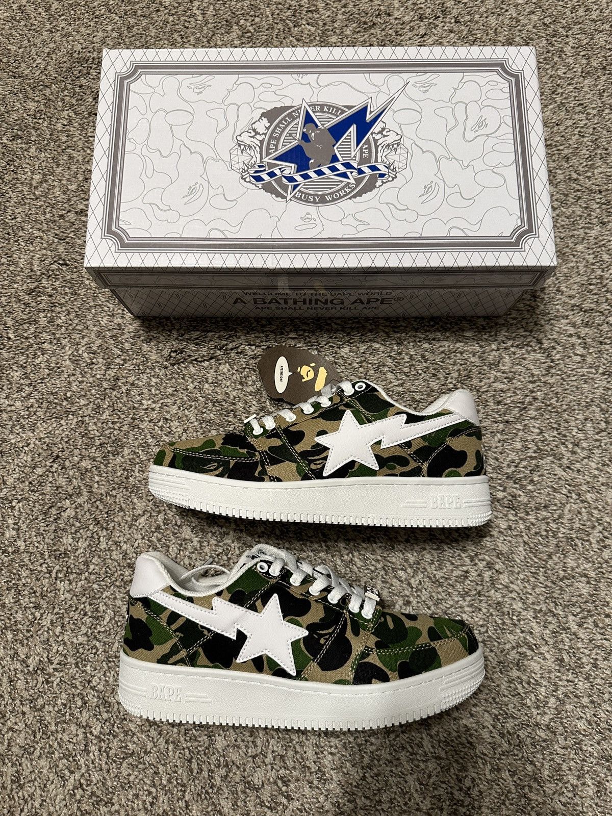 Bape ABC Camo Bape Sta Low | Grailed