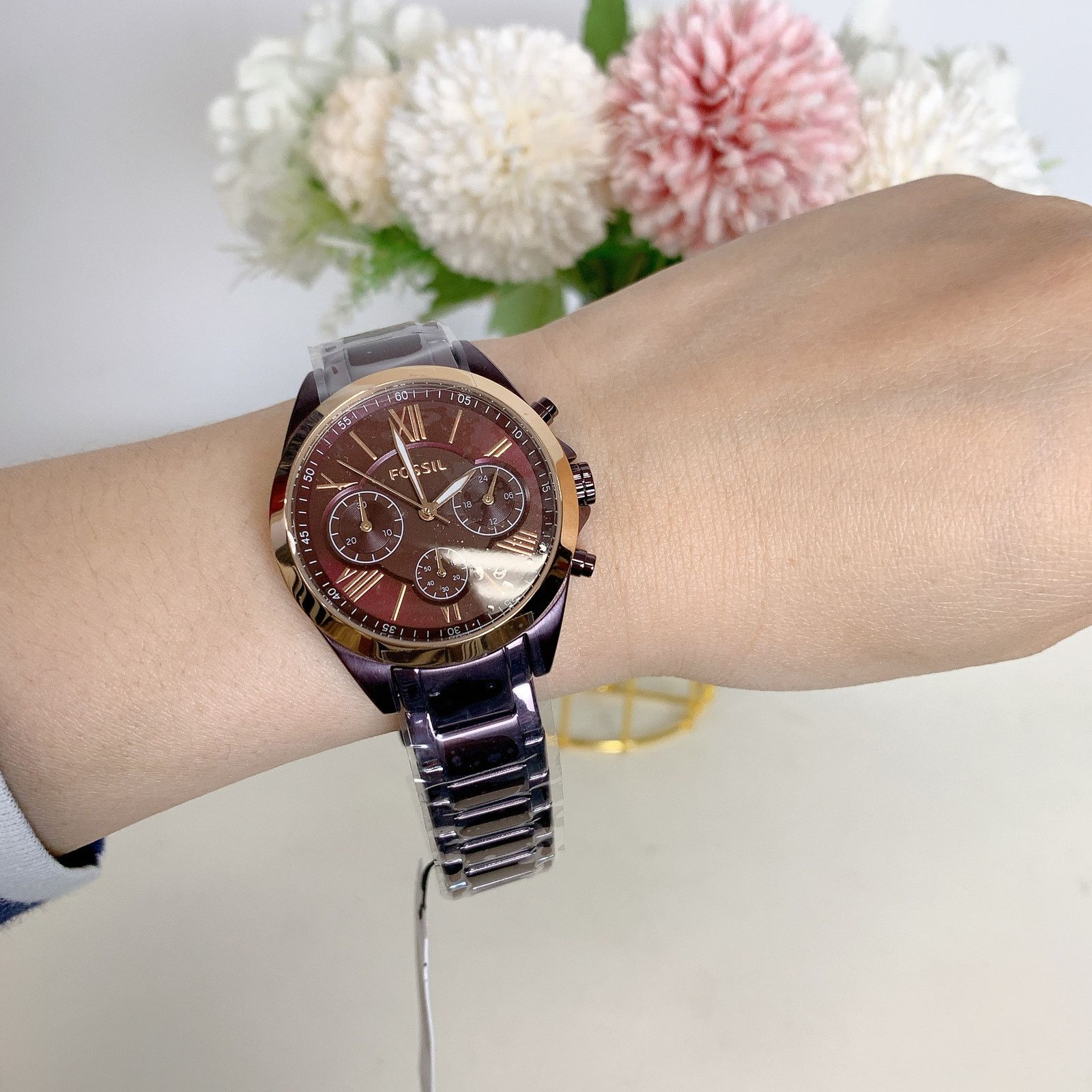 Fossil FOSSIL BQ3281 MODERN COURIER WINE STAINLESS STEEL WATCH | Grailed