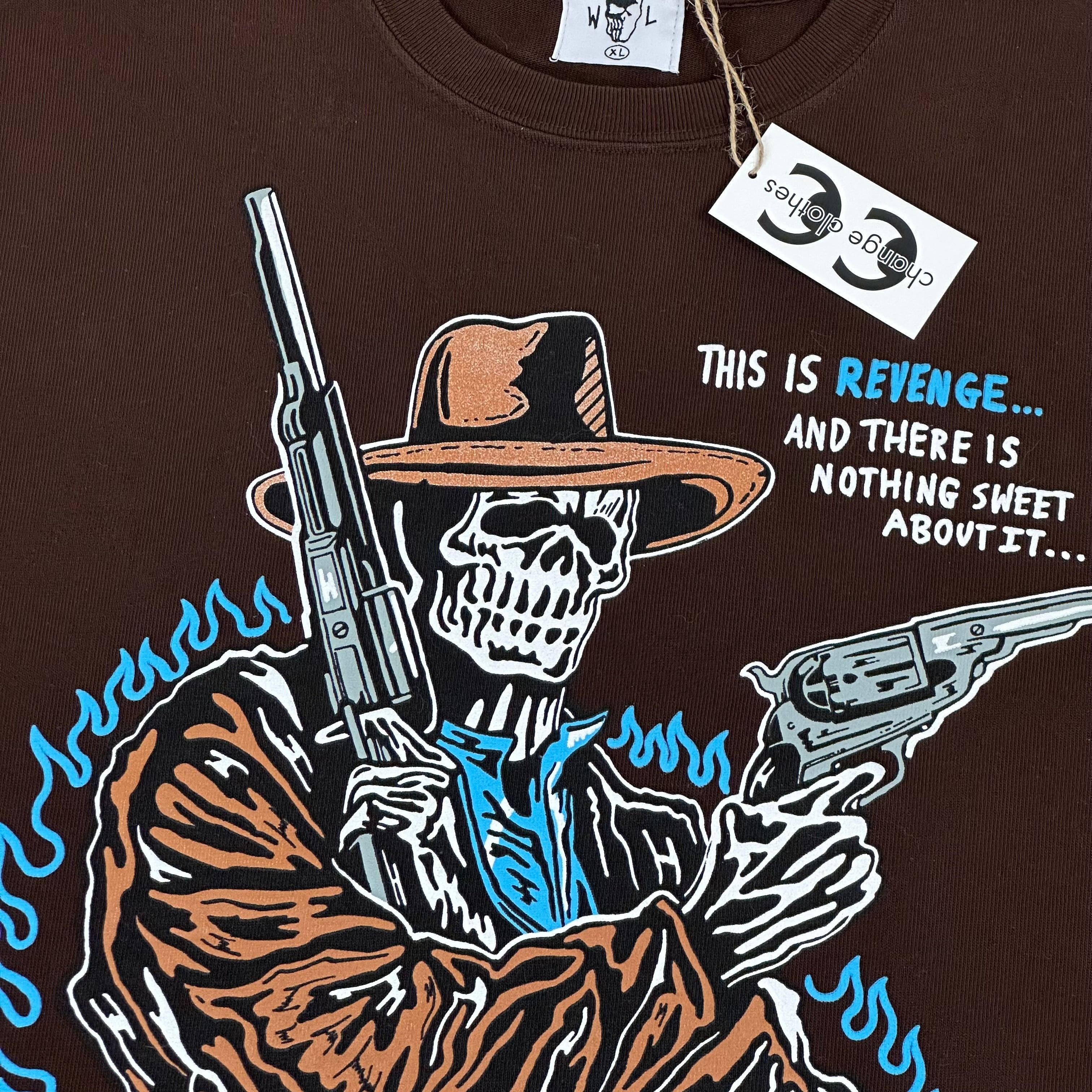 Warren Lotas 2023 warren lotas revenge cowboy tee alt brown | Grailed