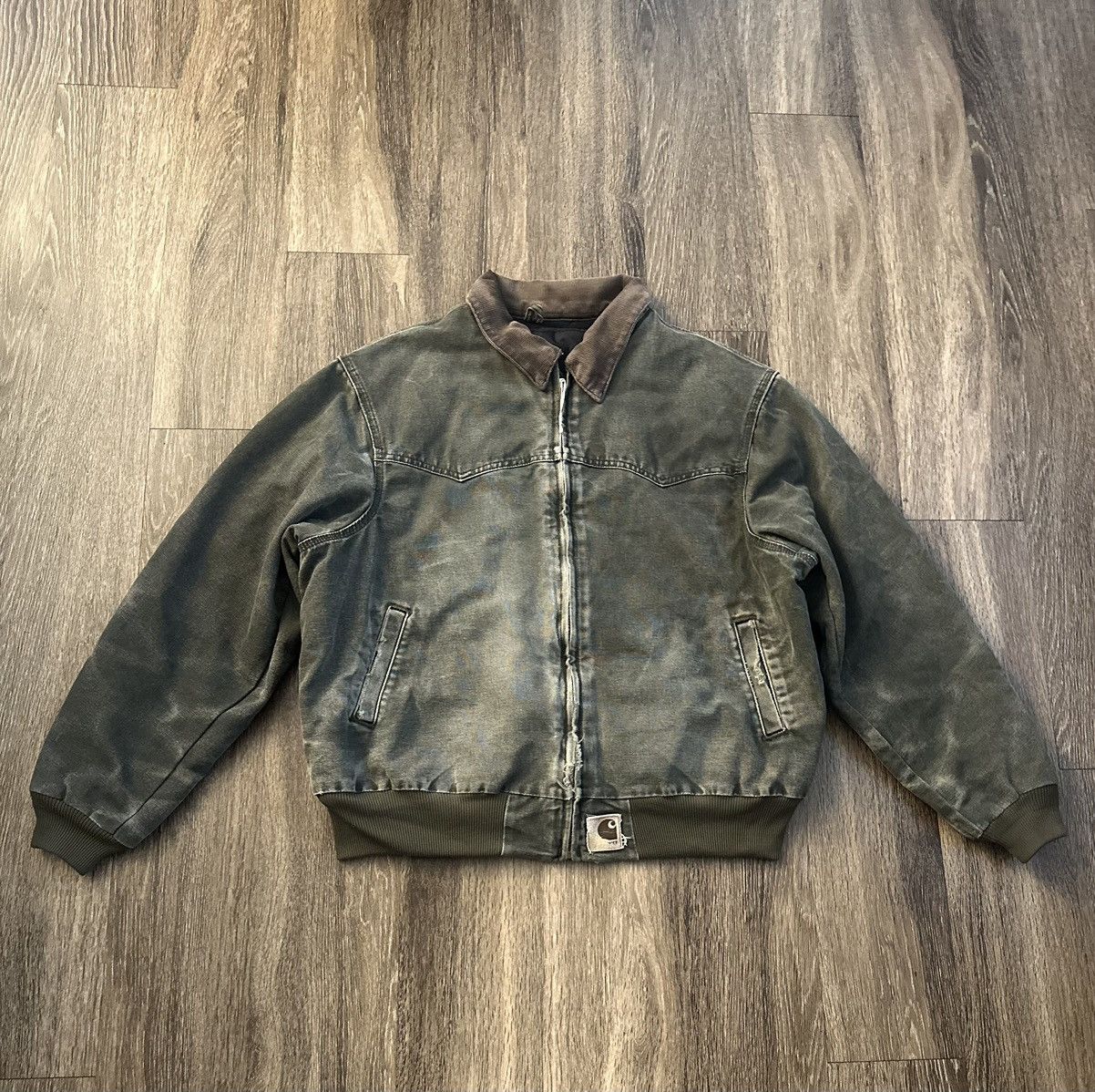 Vintage 90s Moss Carhartt Santa FE Jacket | Grailed