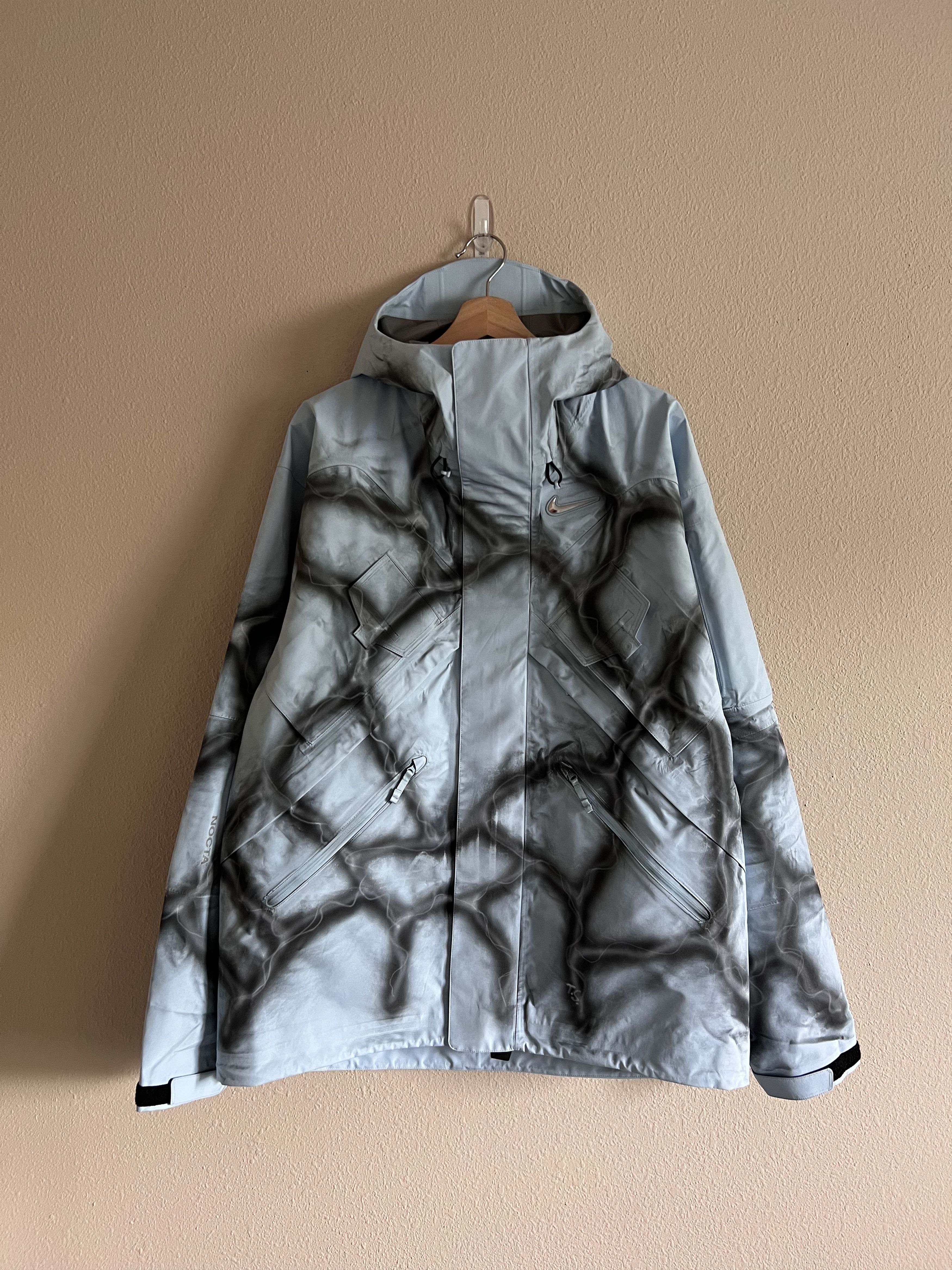 Goretex × Nike F&F Nike NOCTA Gore-Tex Alien Jacket in Blue | Grailed