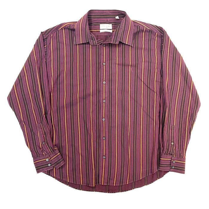 Yves Saint Laurent Yves Saint Laurent Striped Shirt YSL Designer 90s ...