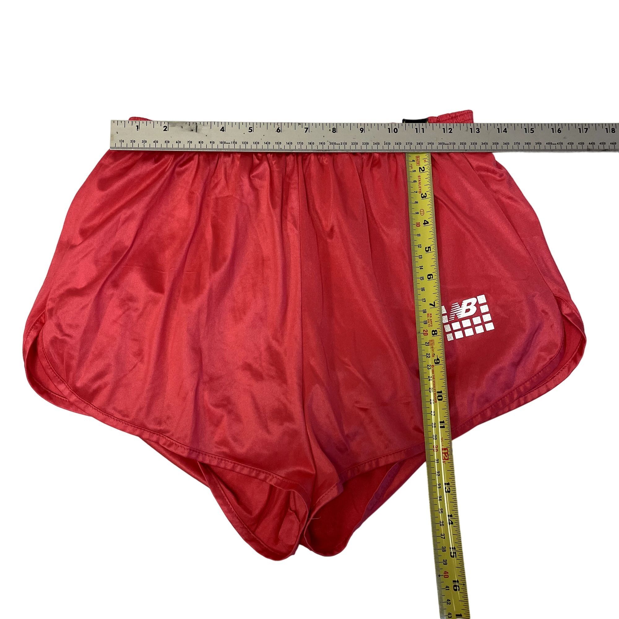 New Balance 80's New Balance SHINY Pink Salmon SATIN Running SPRINTERS ...