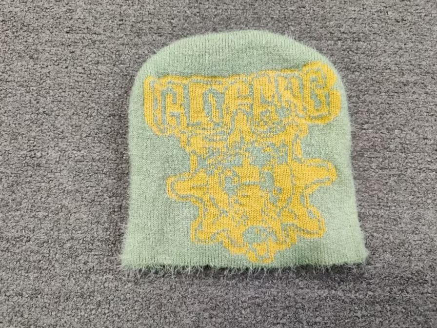 Japanese Brand Chief Keef Glo Gang No Cuff Sample Beanie Hat Green ...