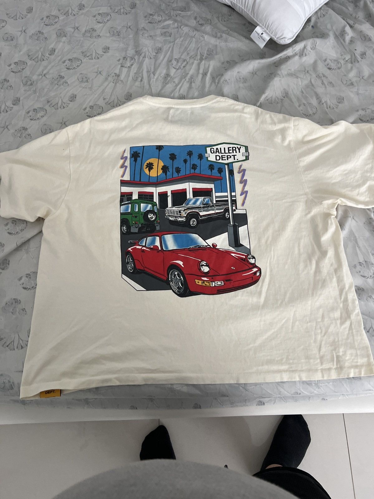 Gallery Dept. Gallery Dept. drive thru boxy fit tee | Grailed