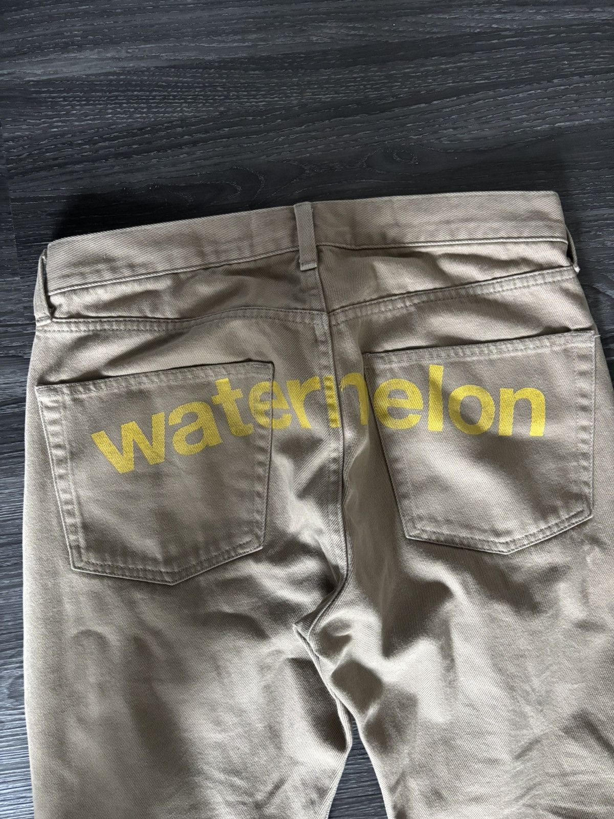 Comme des Garcons × Junya Watanabe Junya watanabe “watermelon” pants SS02 | Grailed