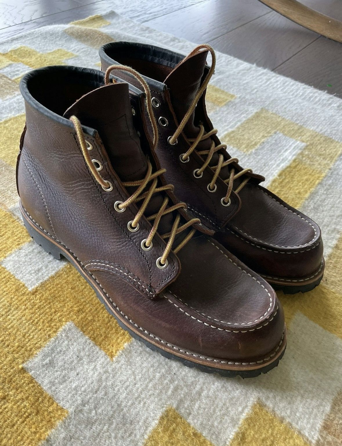 Genuine Leather × Red Wing × Vintage Red wing boots | Grailed