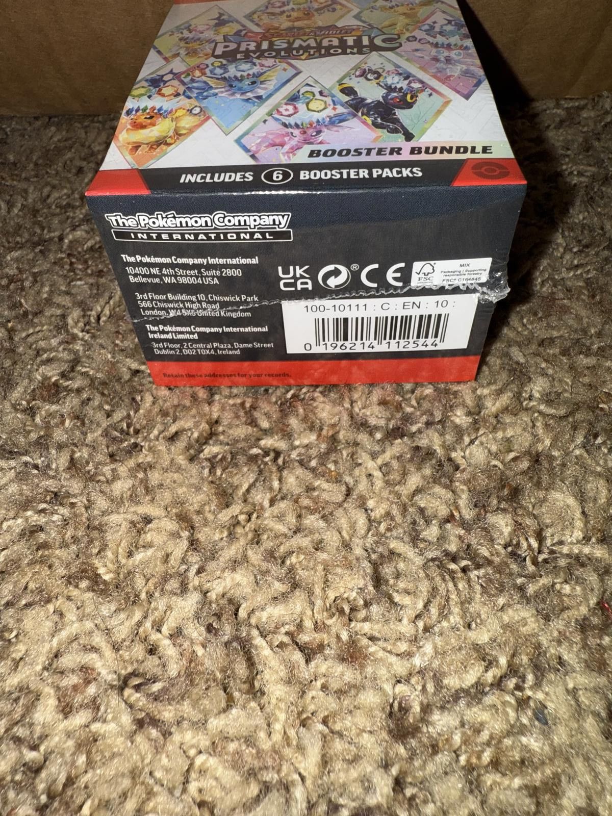 Pokemon Pokémon Scarlet & Violet Prismatic Evolution Booster Bundle ...