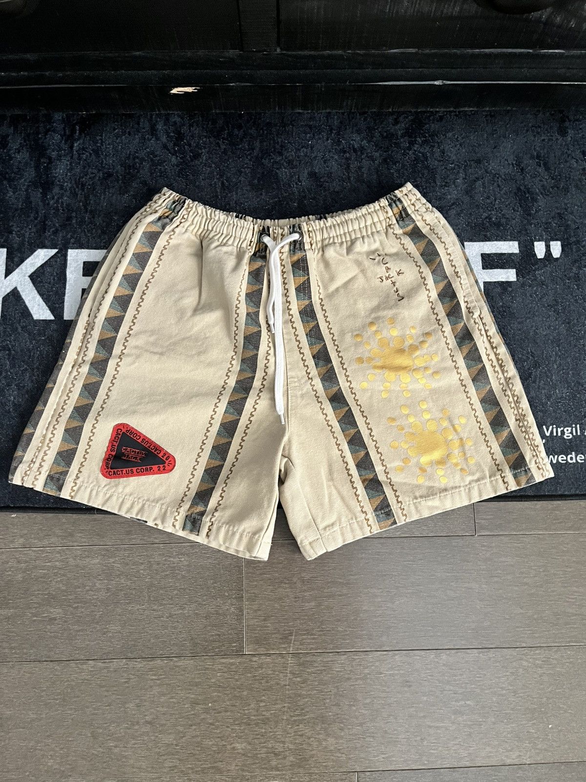 Travis Scott Travis Scott Cactus Jack Starburst Short Multi | Grailed
