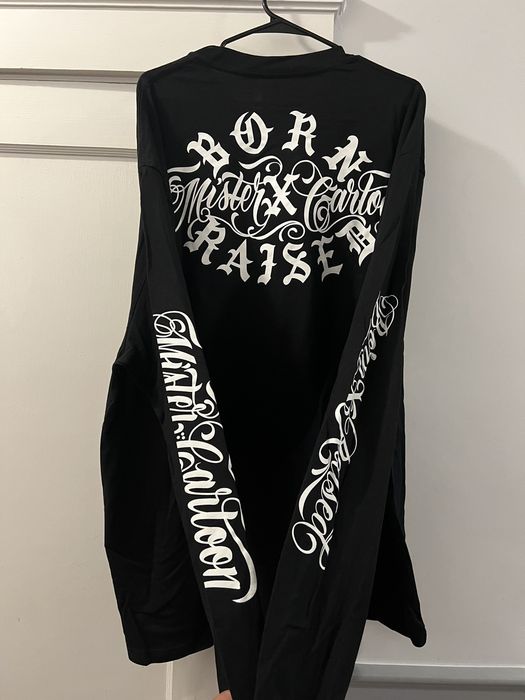 Born X Raised Mister cartoon x born x raised LA long sleeve 3XL | Grailed