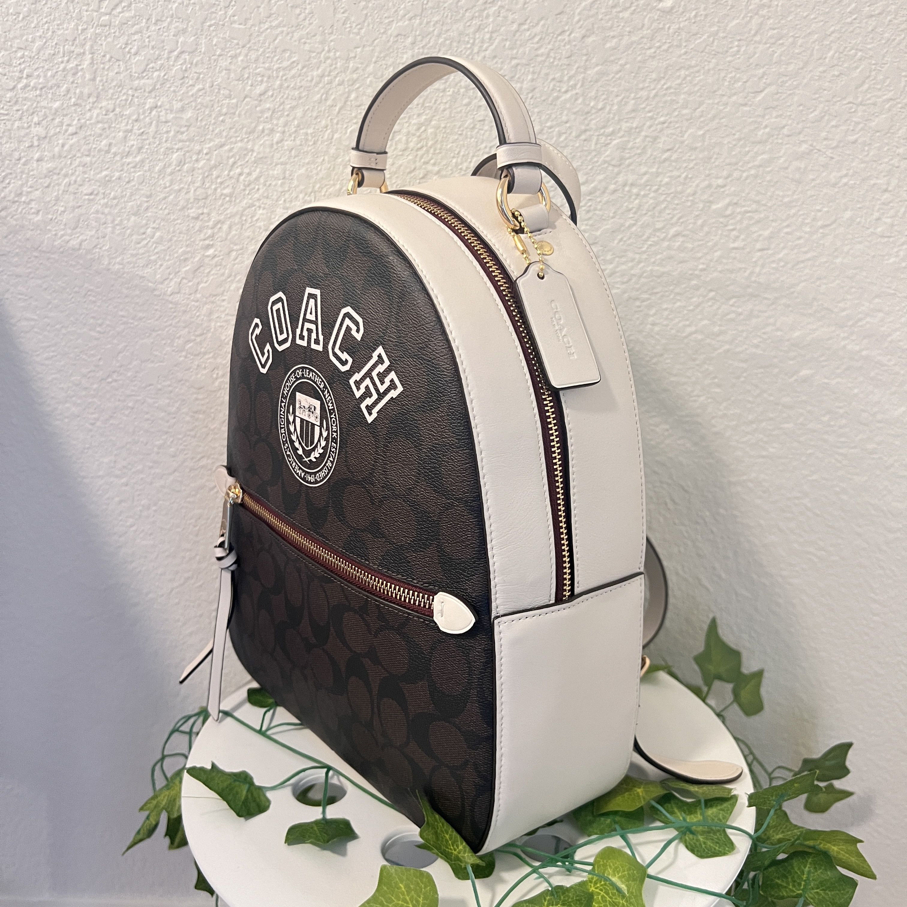 Coach coach Jordyn Backpack In Signature With Varsity Motif CB871 | Grailed