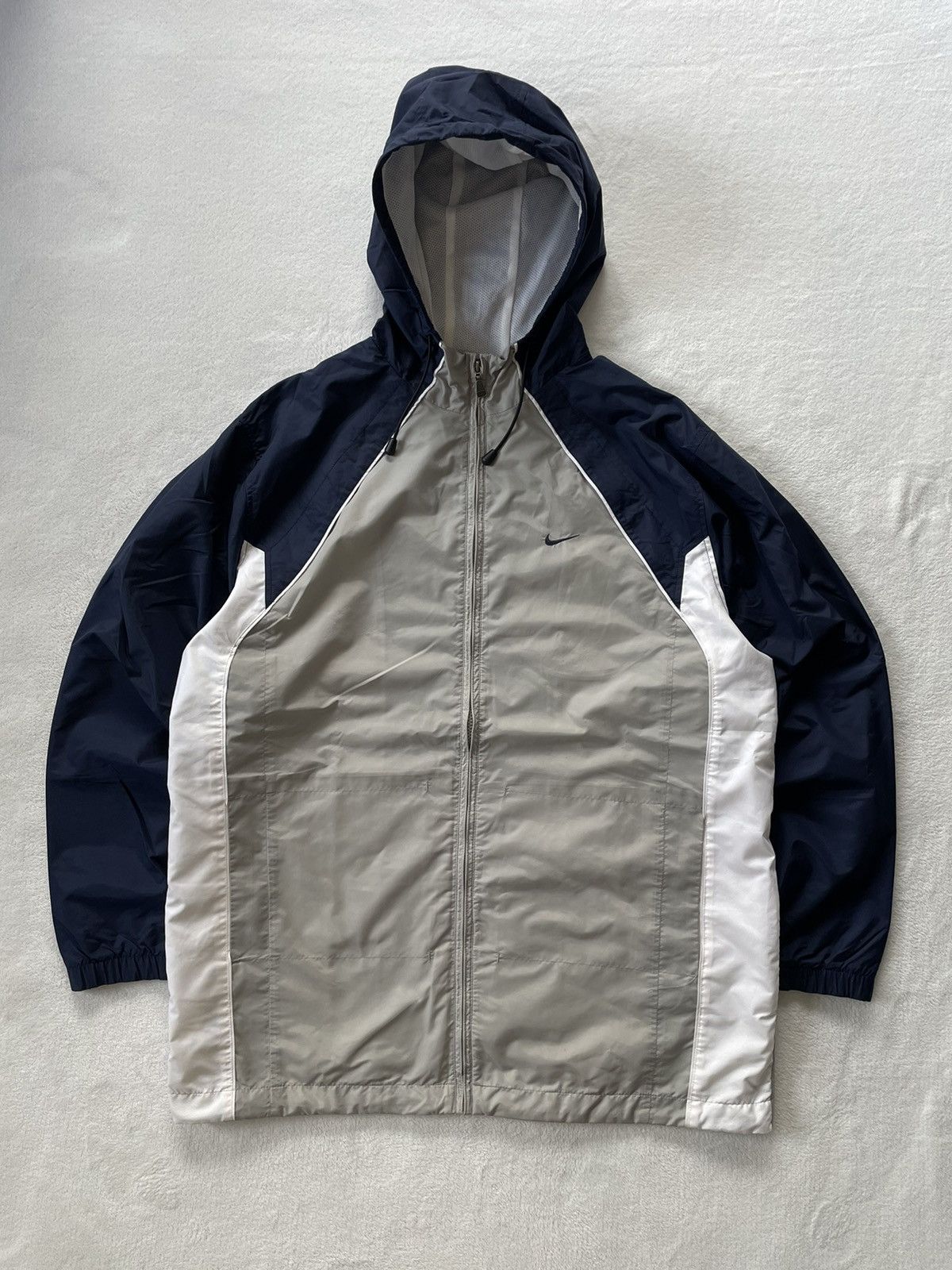 Nike 🦍 NIKE SWOOSH LOGO RETRO Y2K TRACK JACKET 90’s | Grailed