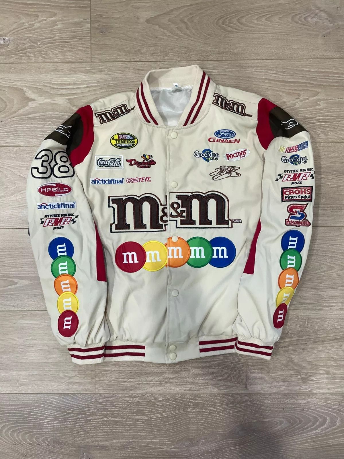 Jeff Hamilton × NASCAR × Vintage Jeff Hamilton M&M’s Nascar Jacket ...