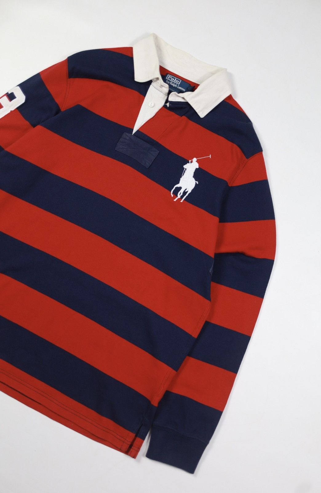 Polo Ralph Lauren Vintage 90s Polo Ralph Lauren Striped Longsleeve Rugby PRL | Grailed