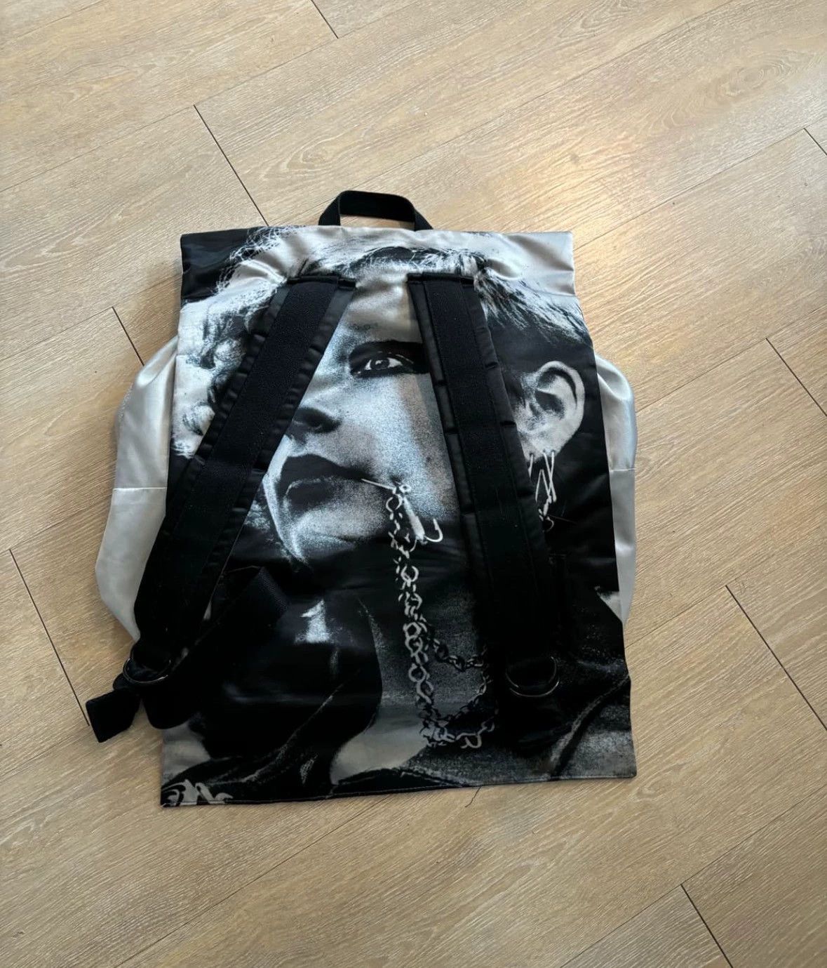 Raf Simons Raf Simons Poster portrait backpack | Grailed