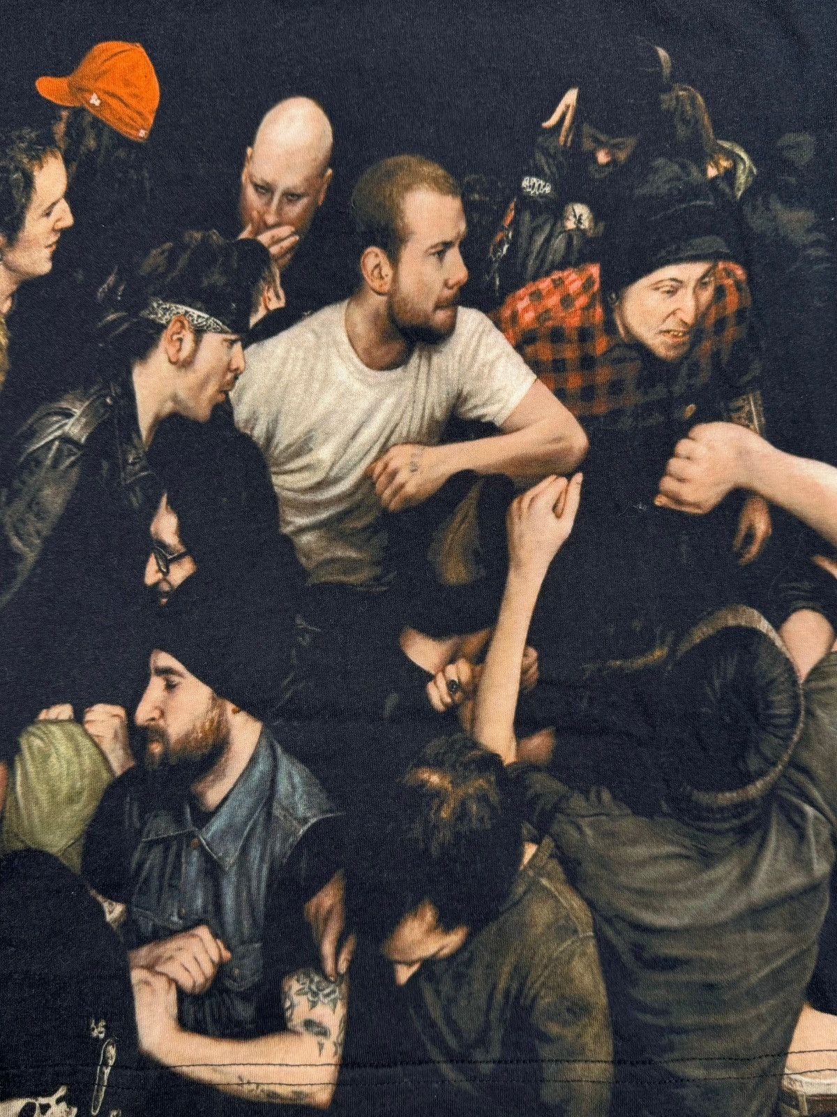 Dior AW2017 Dior Homme x Dan Witz ‘Moshpit’ Graphic T-Shirt | Grailed