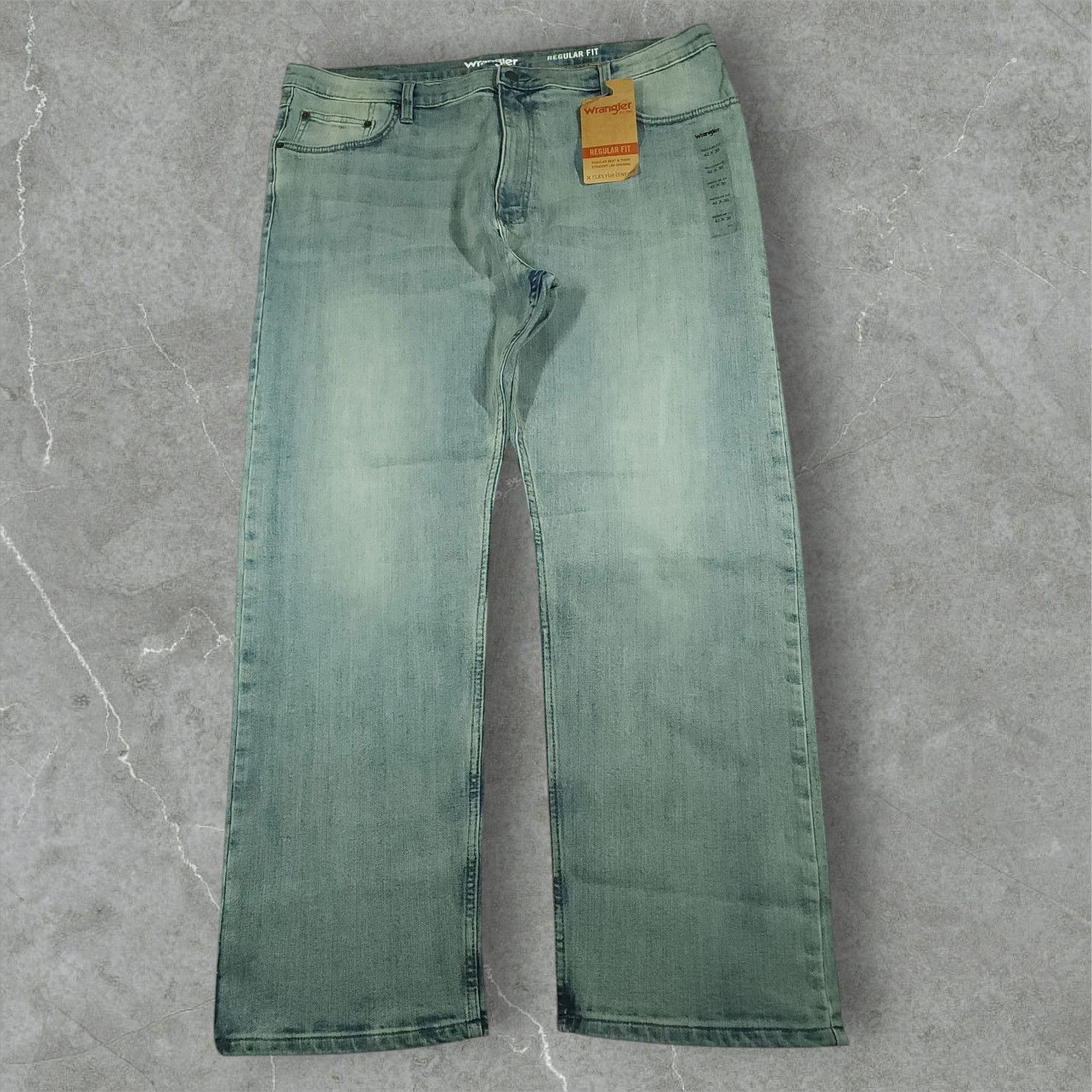 Wrangler Wrangler Wide Leg Jeans 42x30 | Grailed