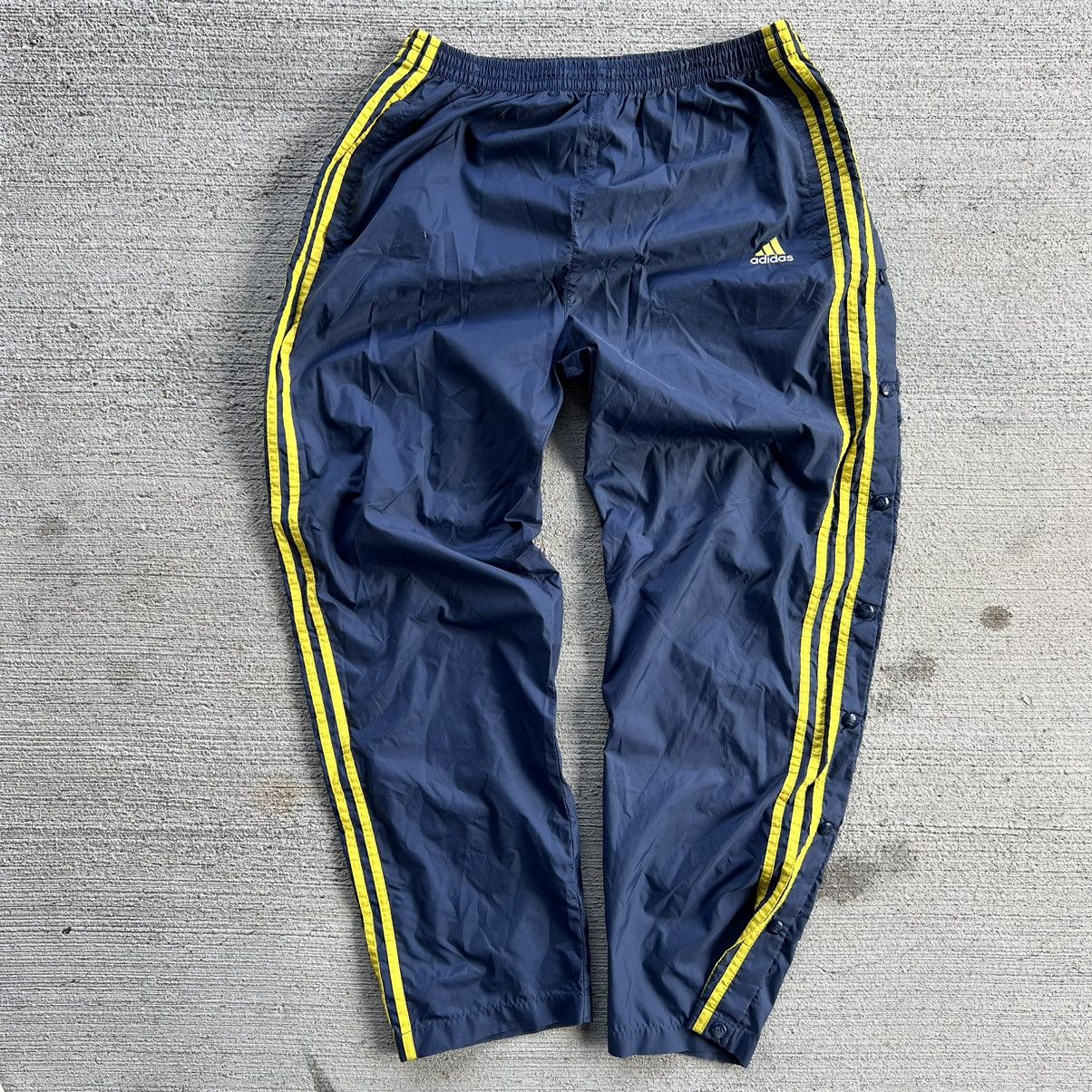 Adidas × Streetwear × Vintage Adidas 90s Button Down Tracksuit Warmup ...