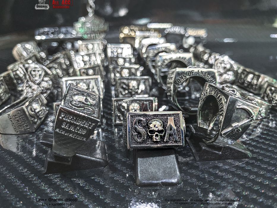 Warehouse ring sons of anarchy soa Size6-12us | Grailed