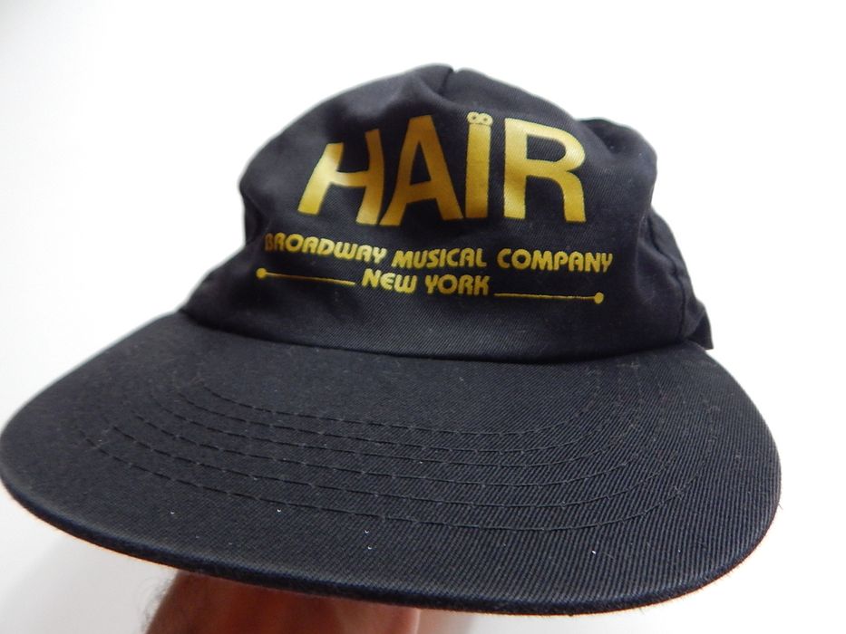 Vintage vintage hair broadway musical company new york hat | Grailed