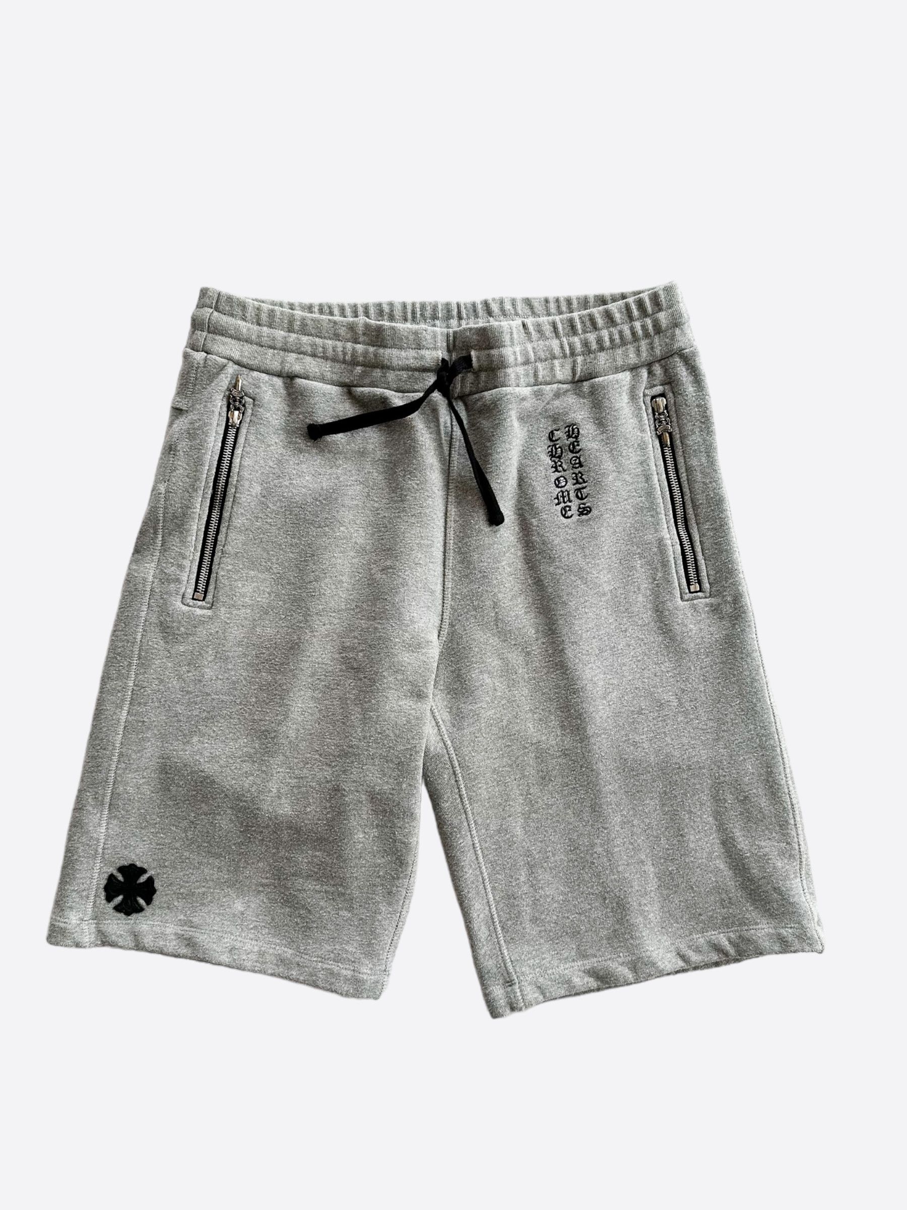 Chrome Hearts Chrome Hearts Grey Cross Patch Shorts | Grailed