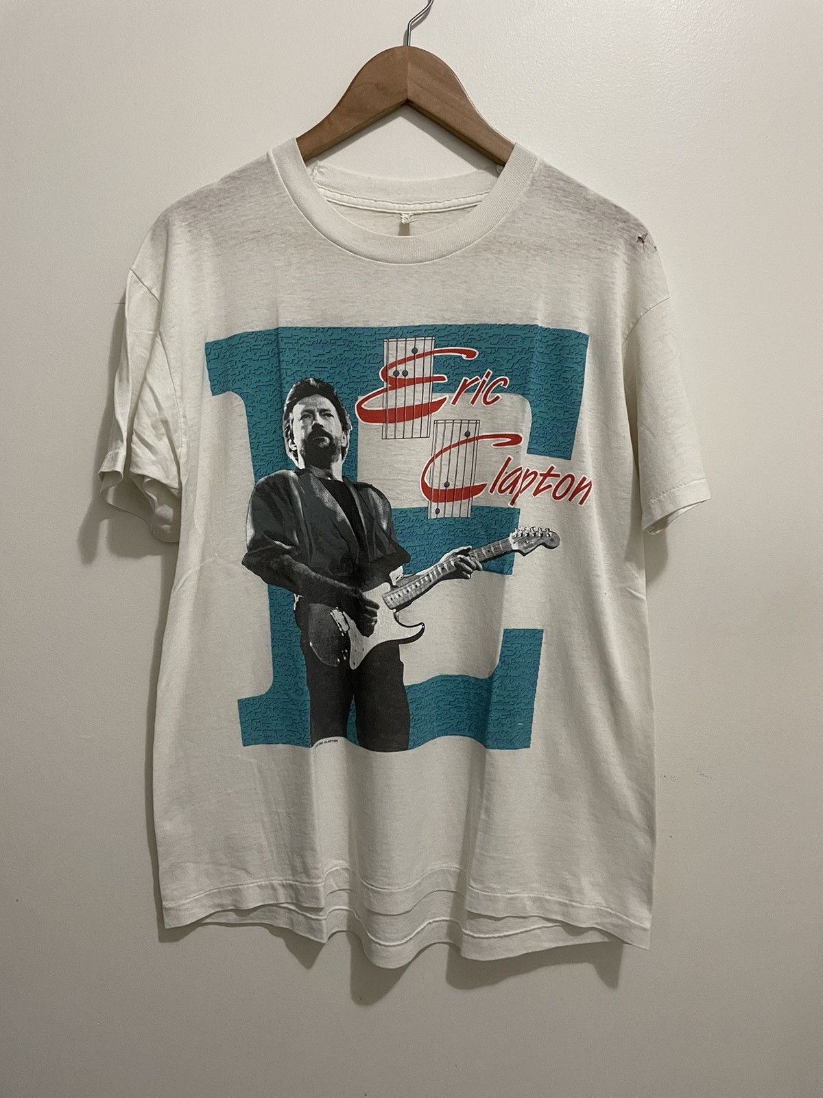 Band Tees × Streetwear × Vintage Vintage 1988 Eric Clapton Band T-shirt ...