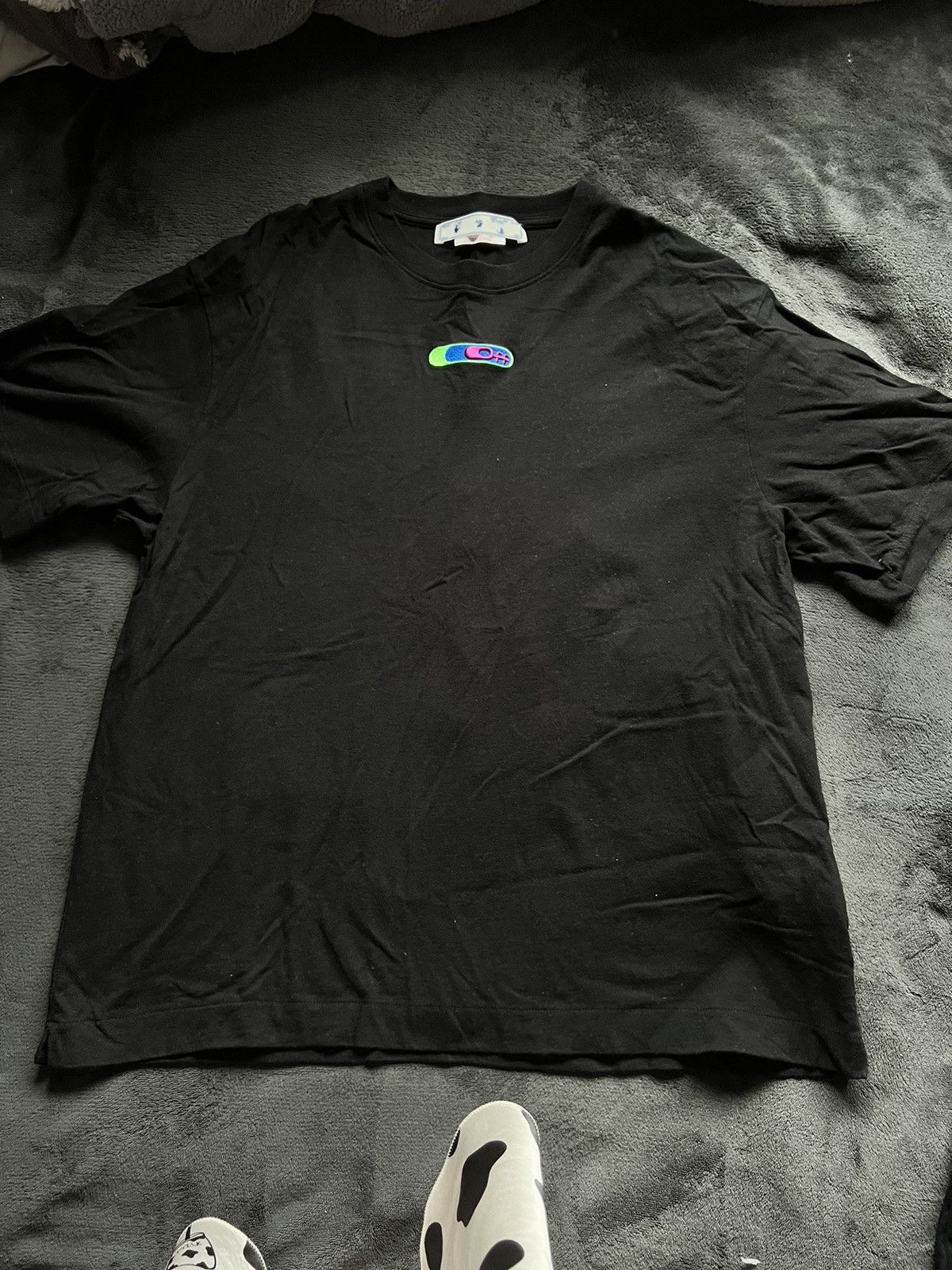 Off-White Off-white weed t-shirt | Grailed