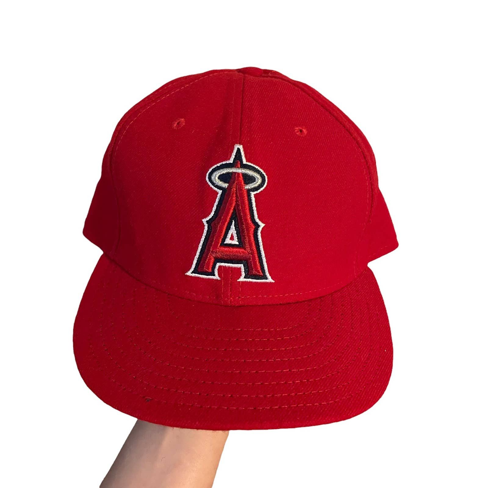 Vintage Anaheim angels fitted hat 7 3/8 | Grailed