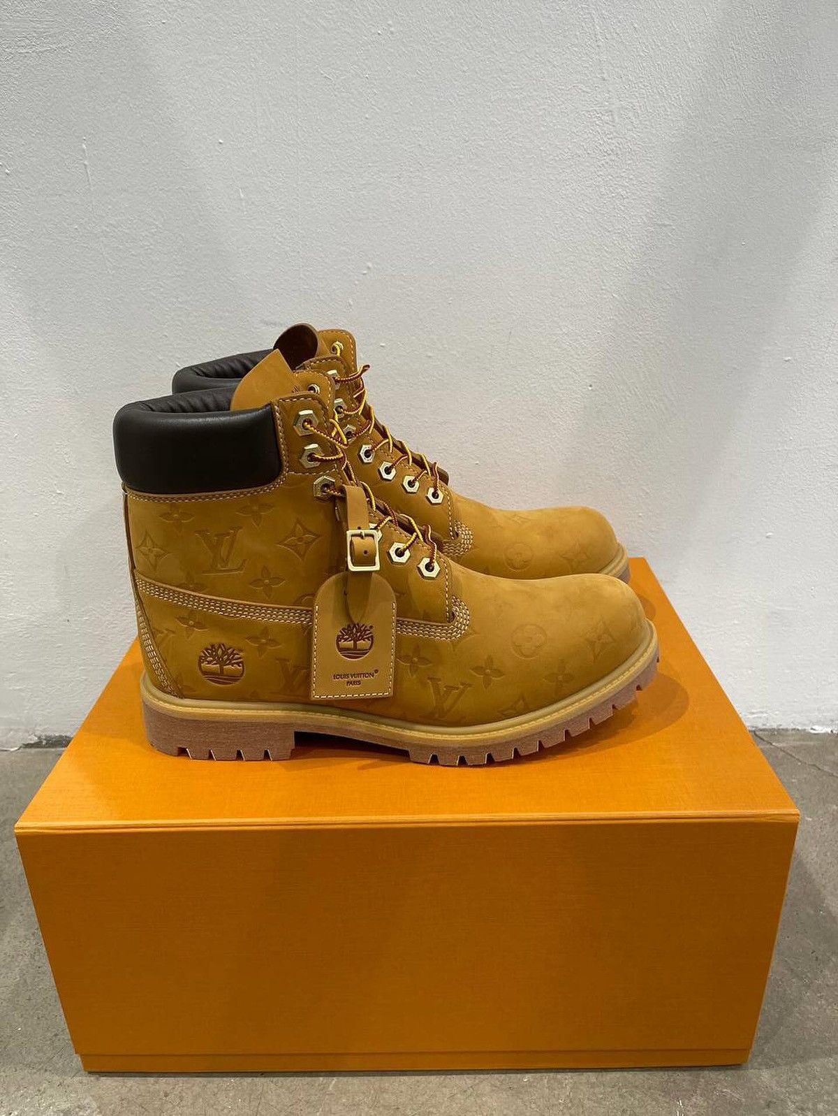 Louis Vuitton × Timberland Louis Vuitton X Timberland 6 Inch Ankle Boot ...