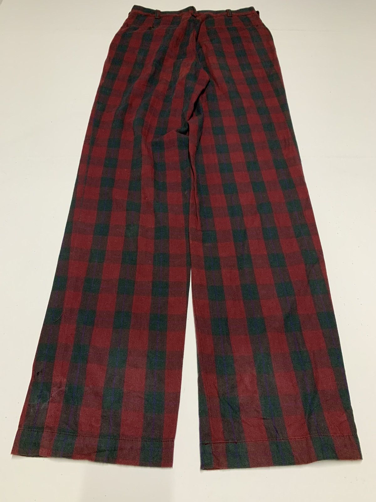 Japanese Brand Vintage Japanese Brand Wolvo Mens Checkered Punk Style ...