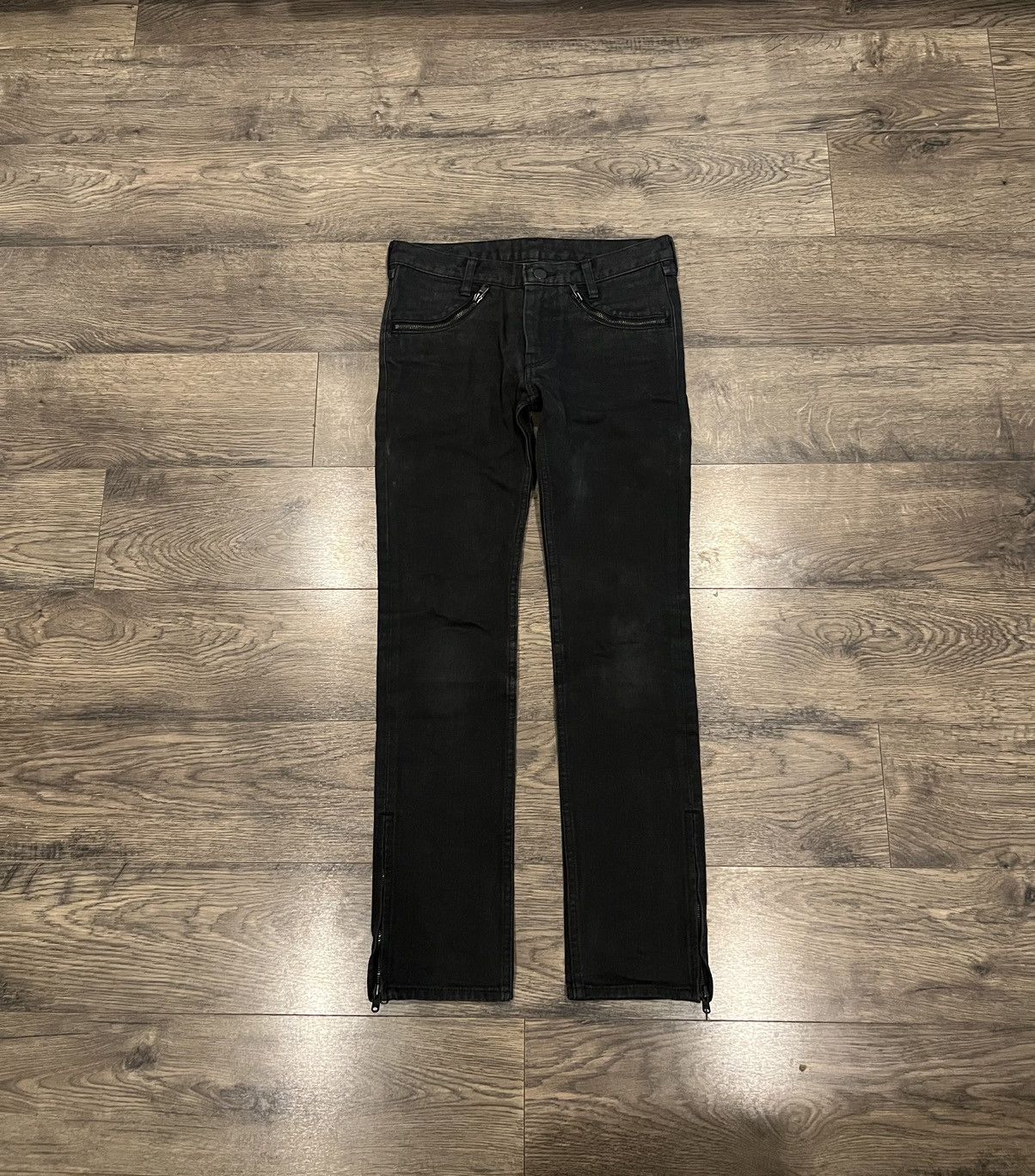 Number (N)ine Number (N)ine AW04 Pain Zipper Bondage Denim | Grailed
