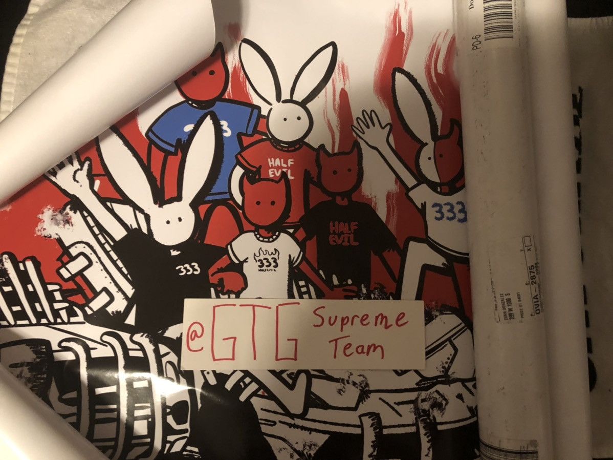 Half Evil Half Evil x Kodone Poster | Grailed