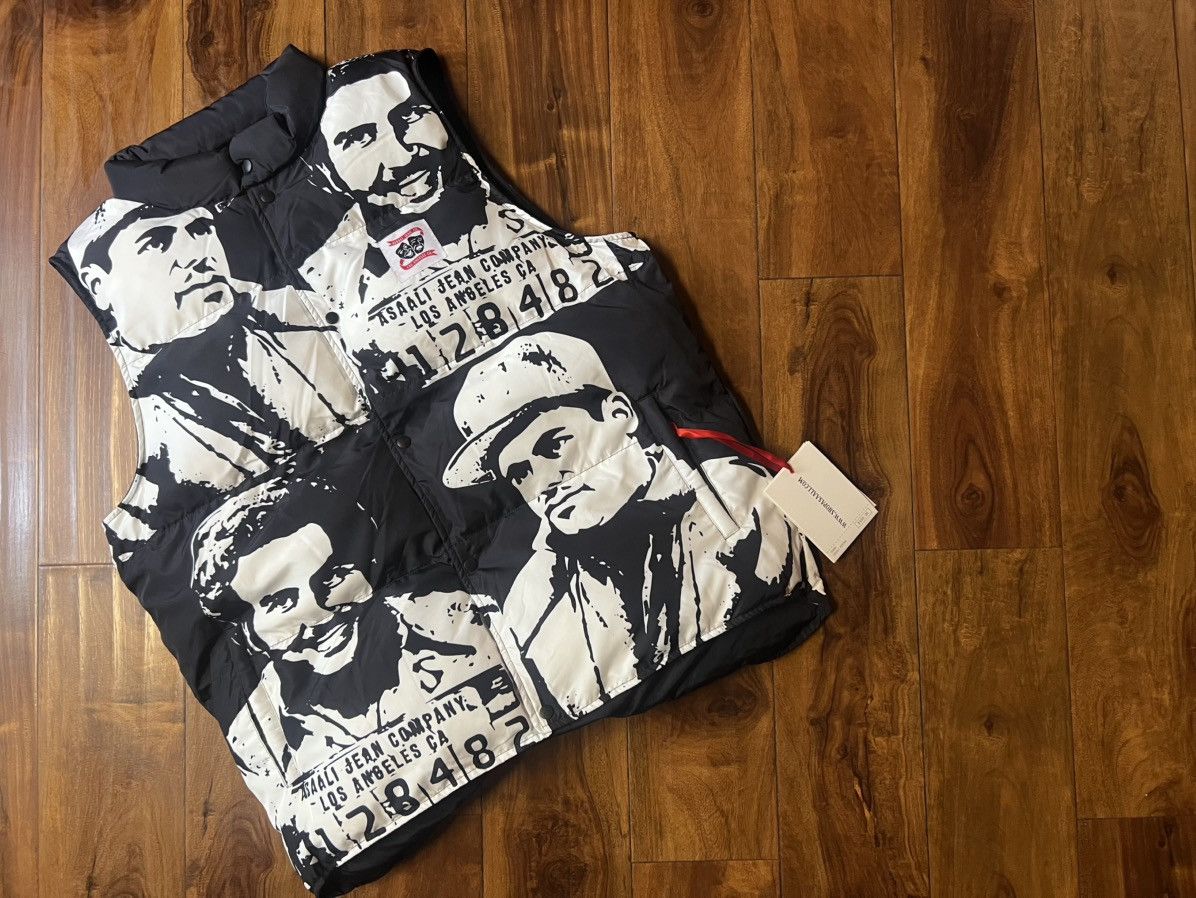 Asaali × Awful Lot of Cough Syrup Asaali Reversible Vest El Chapo ...