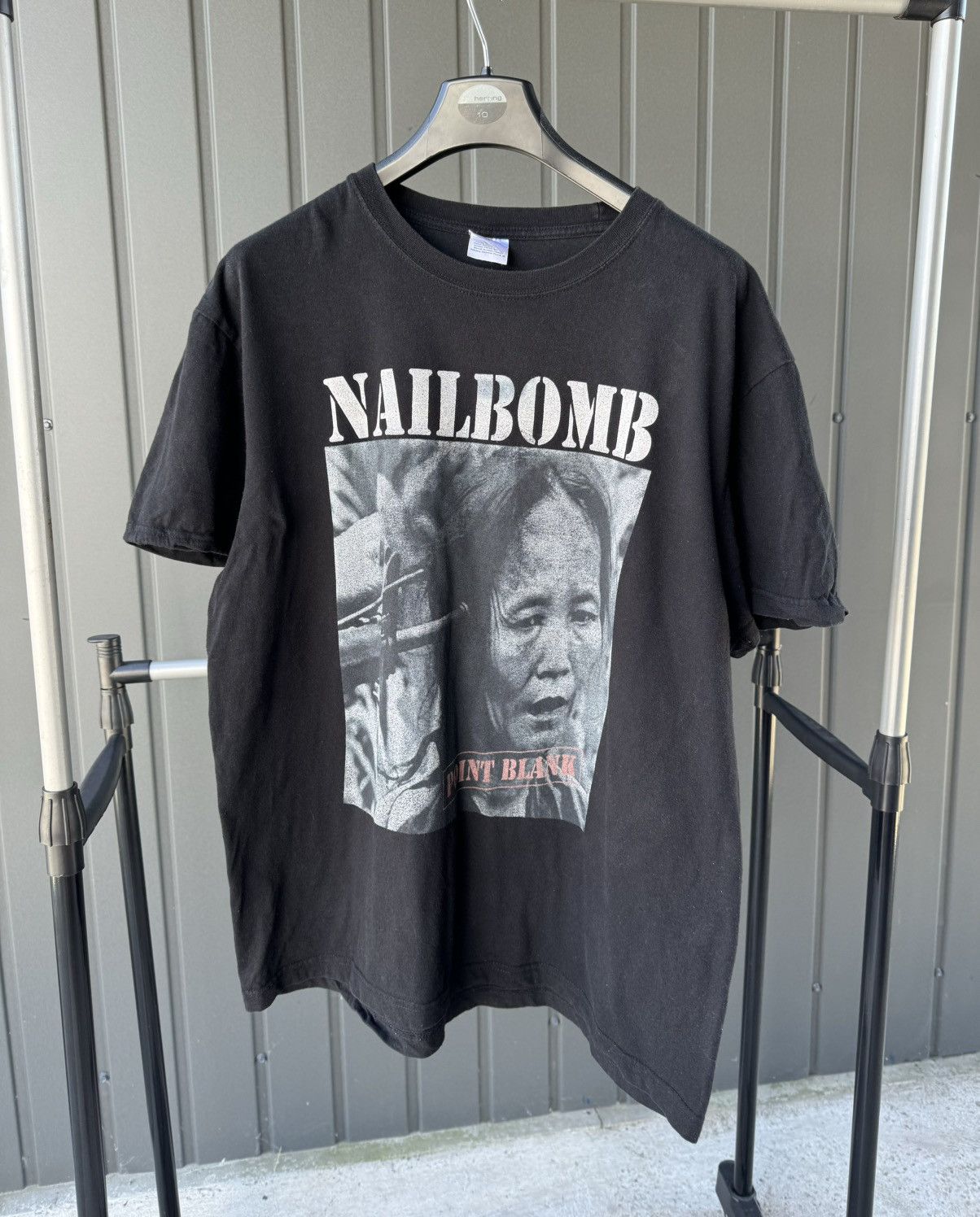 Vintage Vintage Nailbomb Point Blank Horror T Shirt Band Tee y2k | Grailed