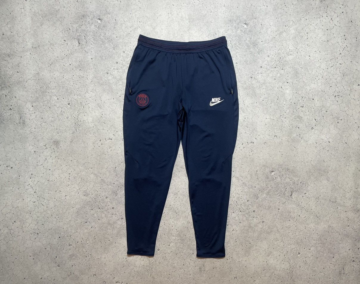 Nike × Vintage Nike PSG Paris Saint Germain Football Drill Track Pants ...