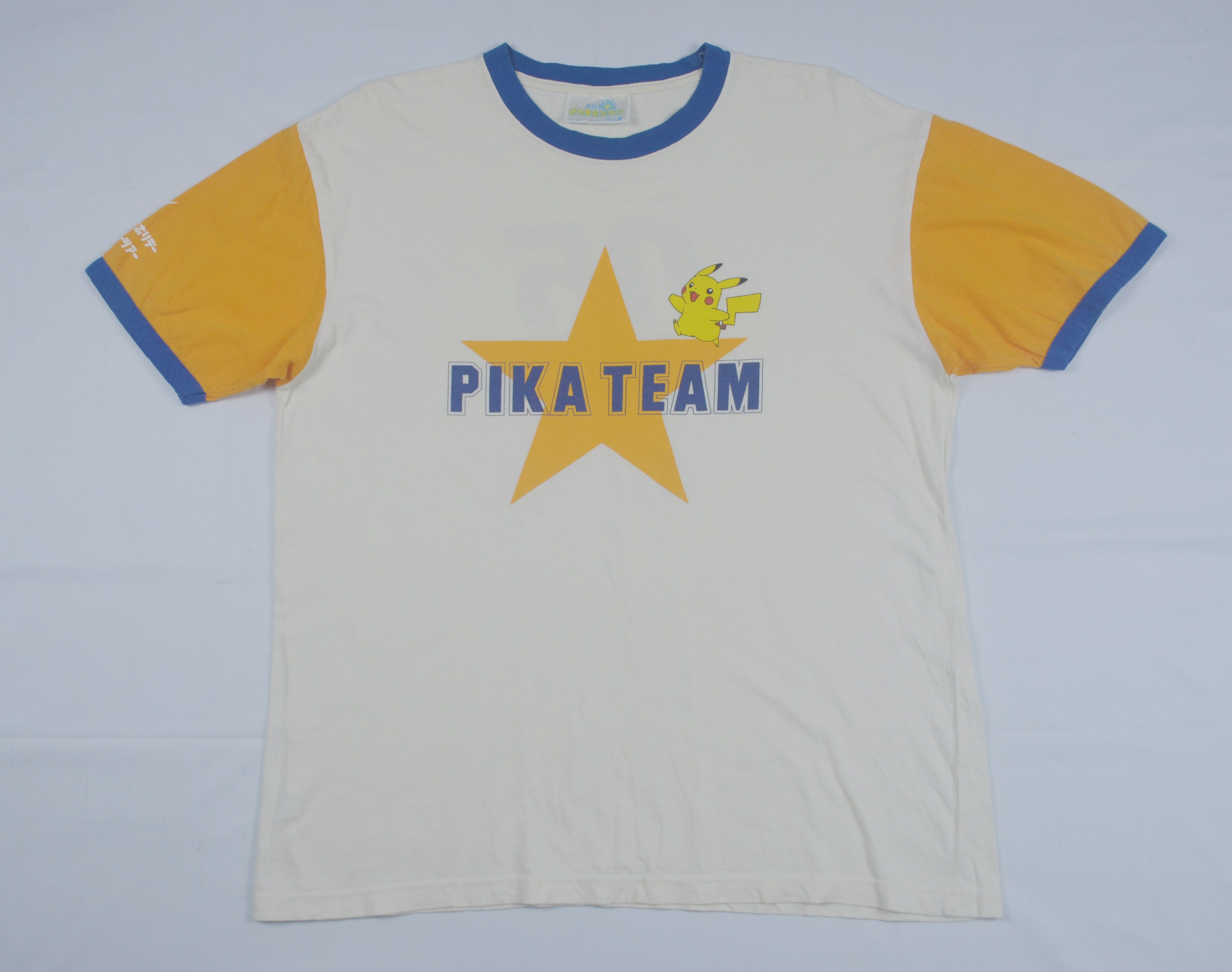 Pokemon ANA x PIKA TEAM 05 Pokemon Ringer T-shirt | Grailed