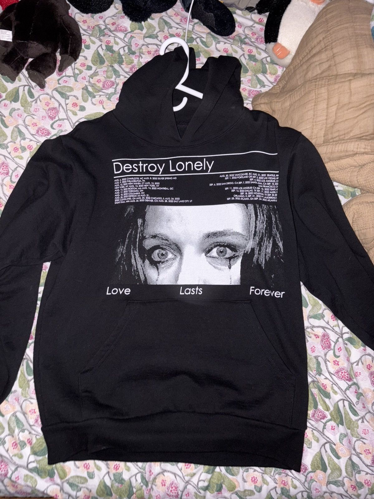 Playboi Carti Destroy Lonely Love Last Forever Hoodie X Man Tour | Grailed