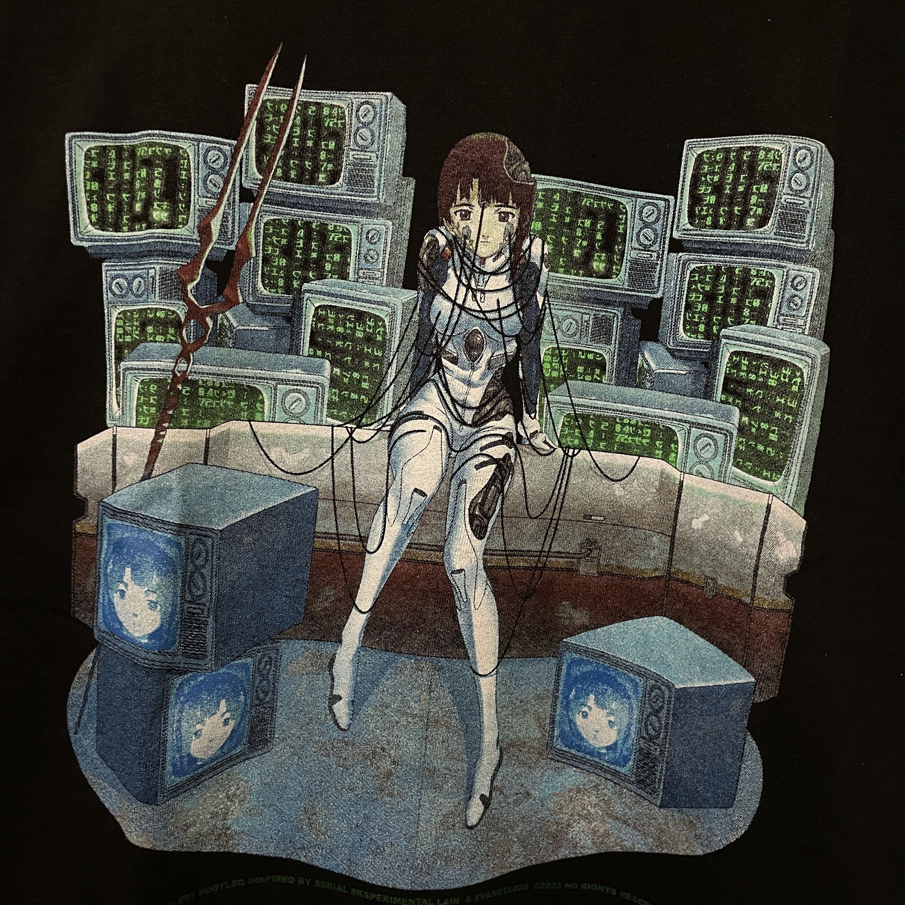 Anima × Japanese Brand × Very Rare Serial Experiment Lain Video Girl ...