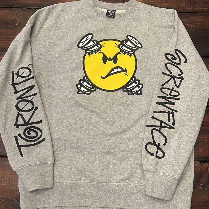 Stussy Vintage Stussy Toronto Screwface Chapter Collection Hoodie | Grailed