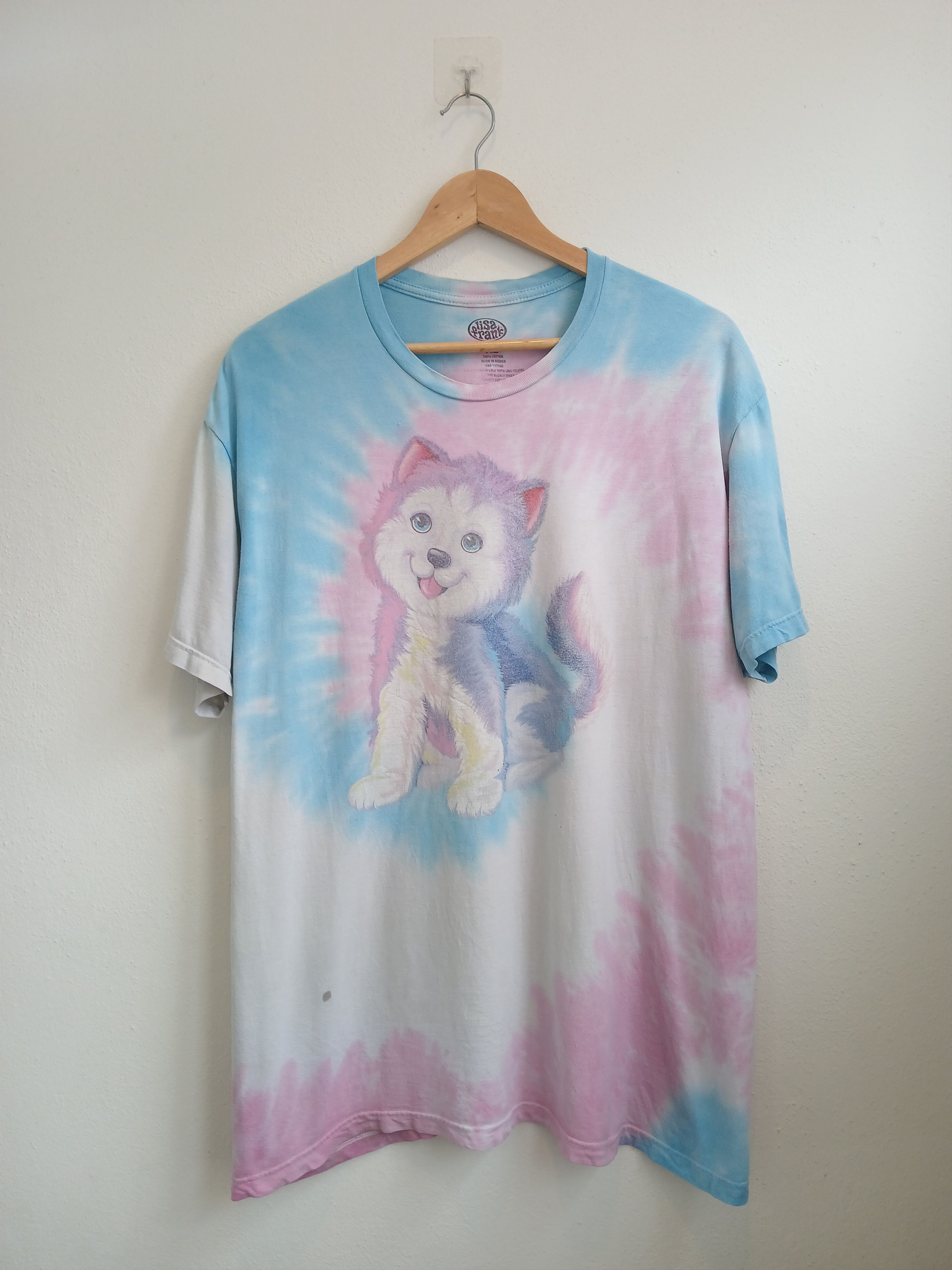 Animal Tee Lisa Frank Husky Dog Puppy T-Shirt | Grailed