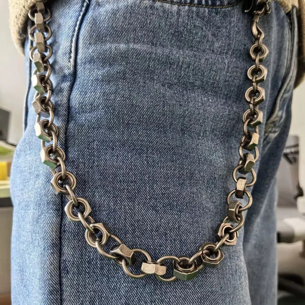 Japanese Brand Heavy Nut Chain Keychain Wallet | Grailed