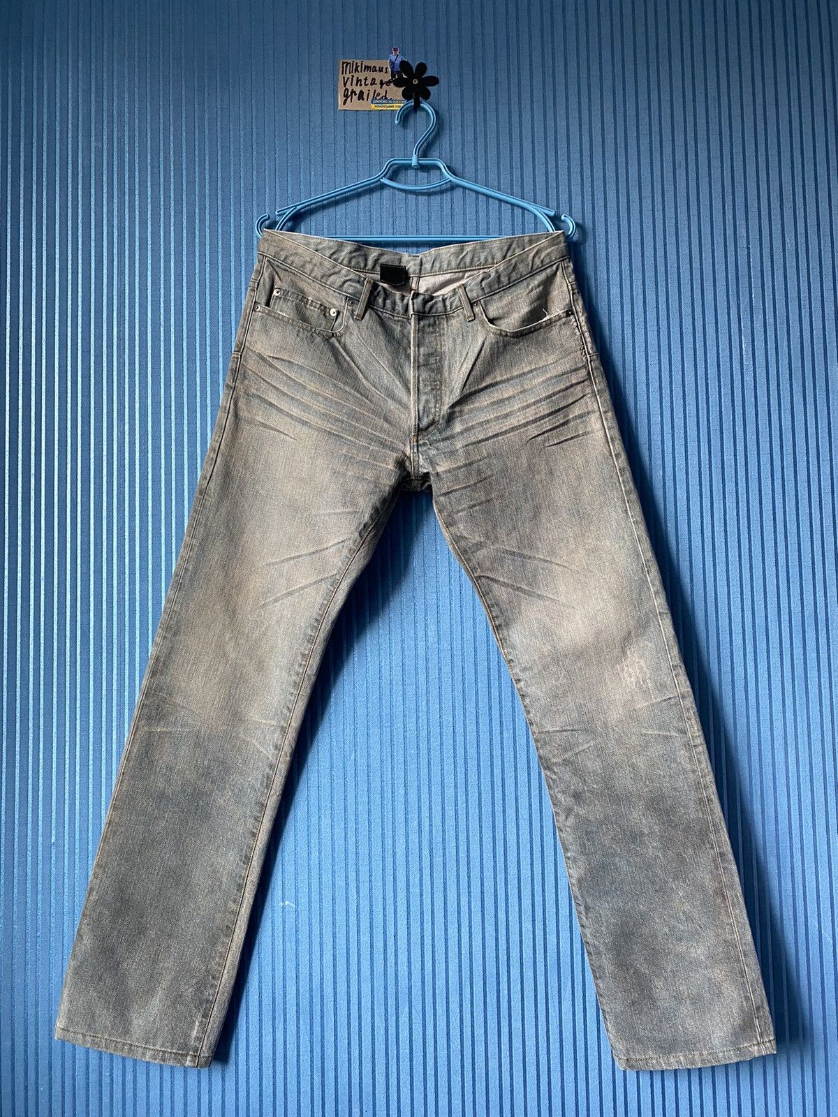 Dior Dior Homme Distressed jeans ss03 Hedi Slimane very rare | Grailed